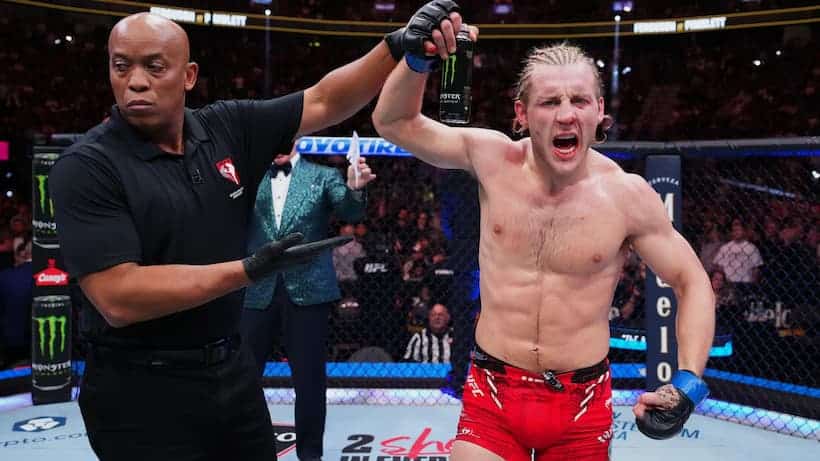 Paddy Pimblett Climbs To #8 In Latest UFC Lightweight Rankings