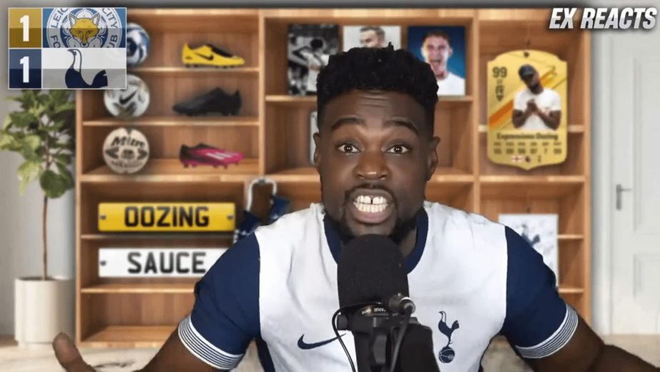 Expressions Oozing Meltdown As Tottenham Draw 1-1 vs Leicester