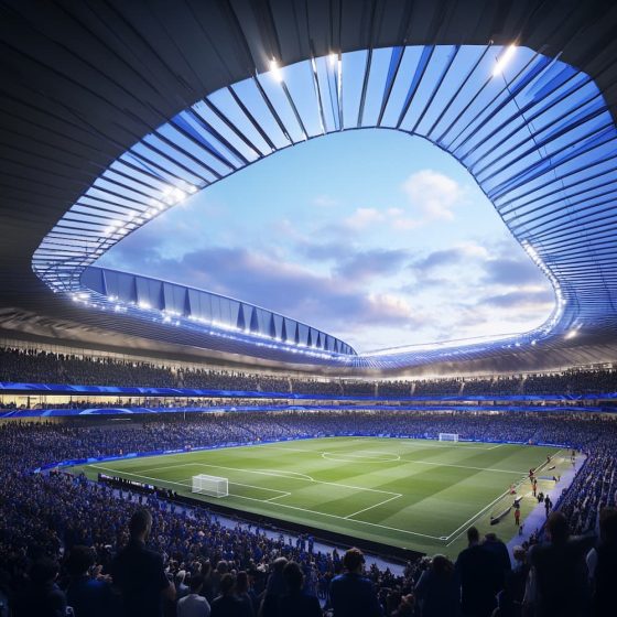 AI Predicts Chelsea's New Stadium At Earls Court