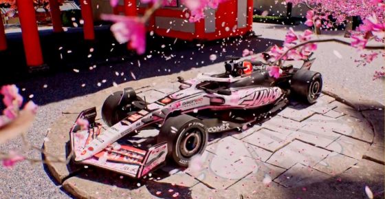 Fans Stunned as Haas Drop Special 'Sakura' Livery for Japan GP