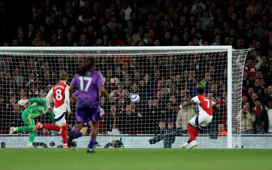 WATCH: Arsenal 2-1 Fulham Premier League highlights