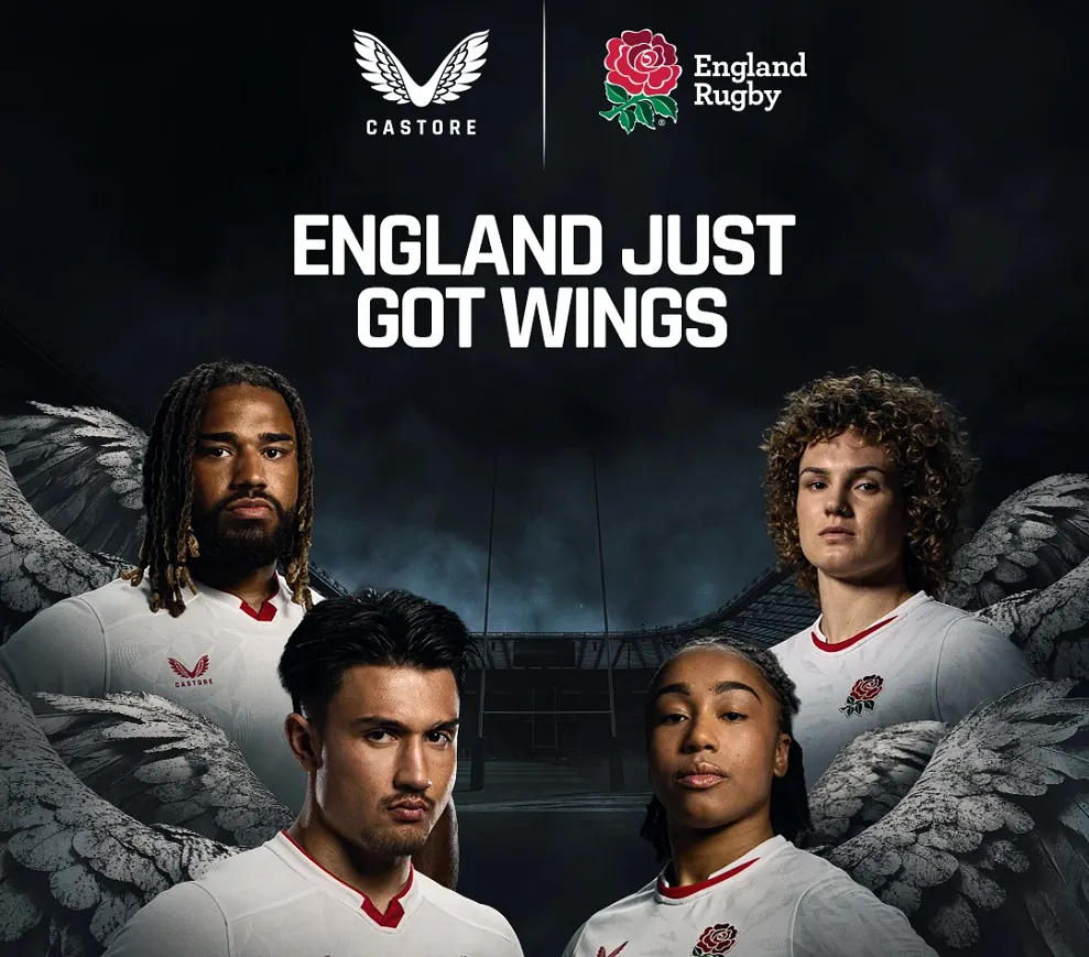 England Rugby Kit Launch: First Castore Men's Shirt Revealed