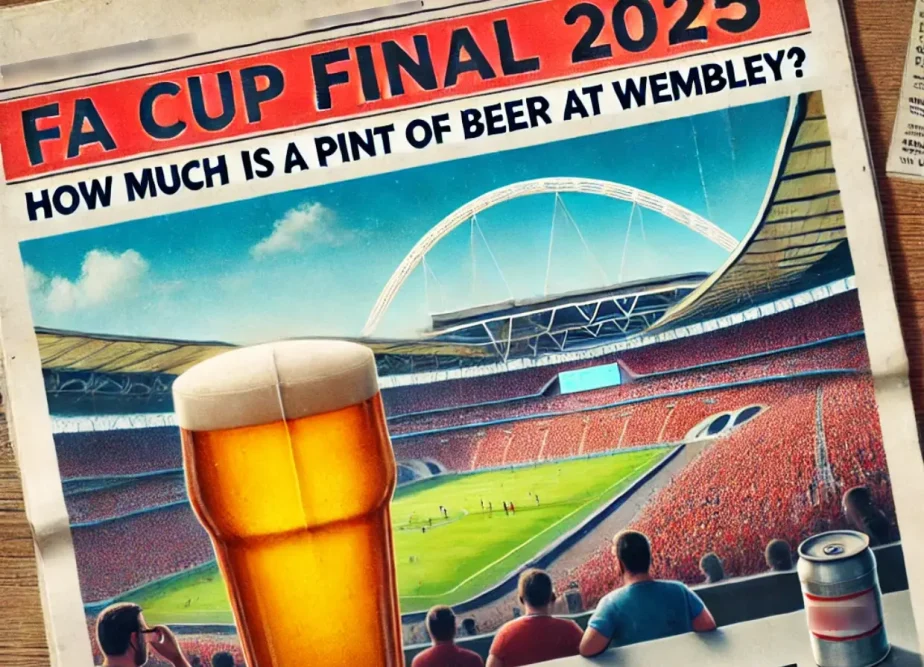 FA Cup Final 2025: How Much Is a Pint of Beer at Wembley?