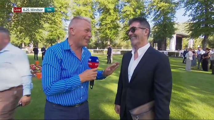 WATCH: Matt Chapman & Simon Cowell Windsor Races Interview