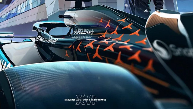 Mercedes Silverstone Livery Has Fans Making Verstappen Link