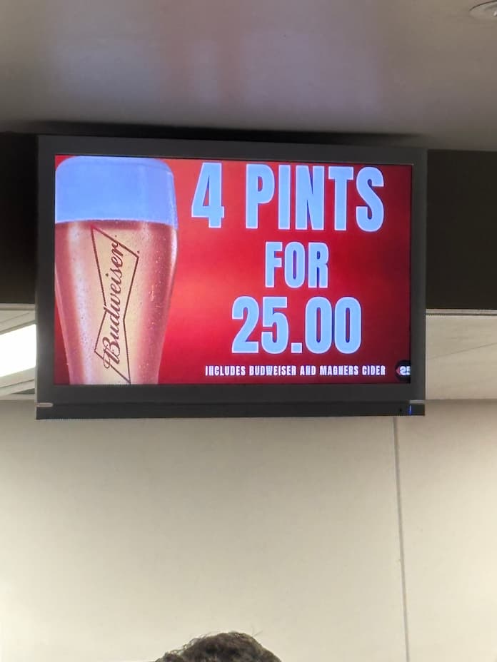 Wembley Stadium Beer Prices: Drinks Costs For 2025
