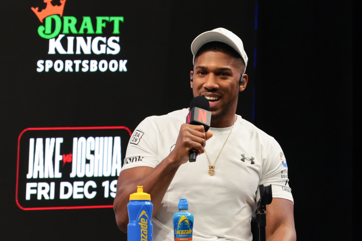 Anthony Joshua Reveals Polymarket KO Prediction Over Jake Paul