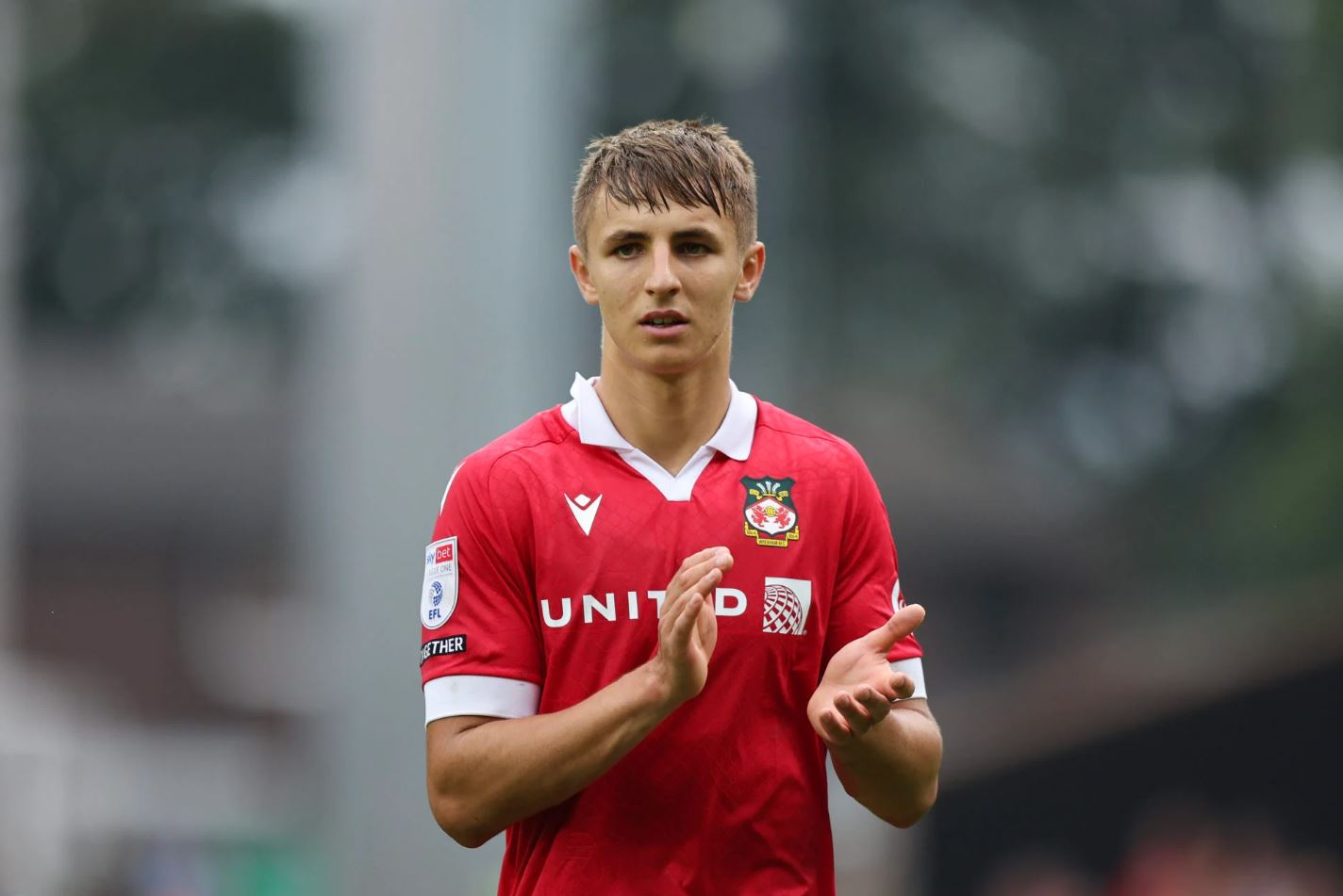 Wrexham's Max Cleworth Plays Down Aston Villa Transfer Links