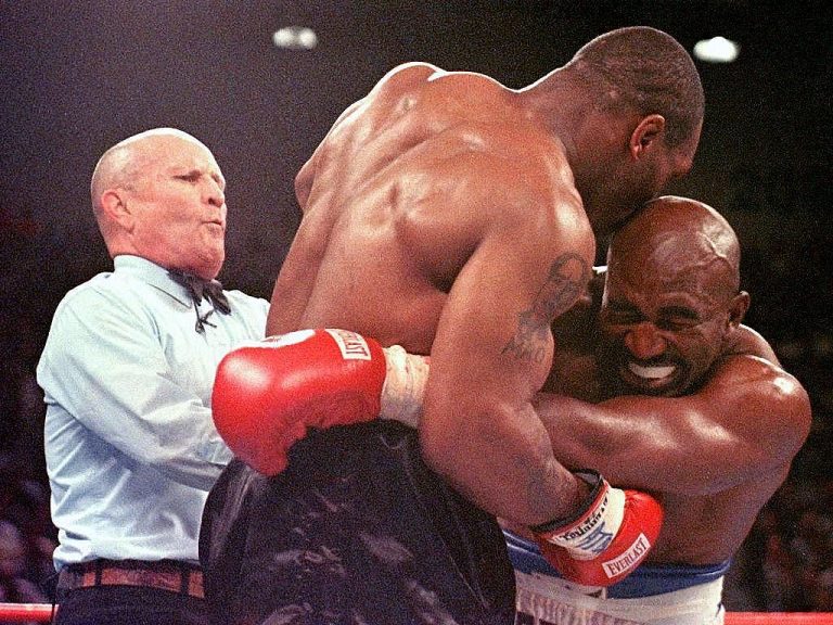 What Happened to the Piece of Evander Holyfield's Ear After Mike Tyson ...