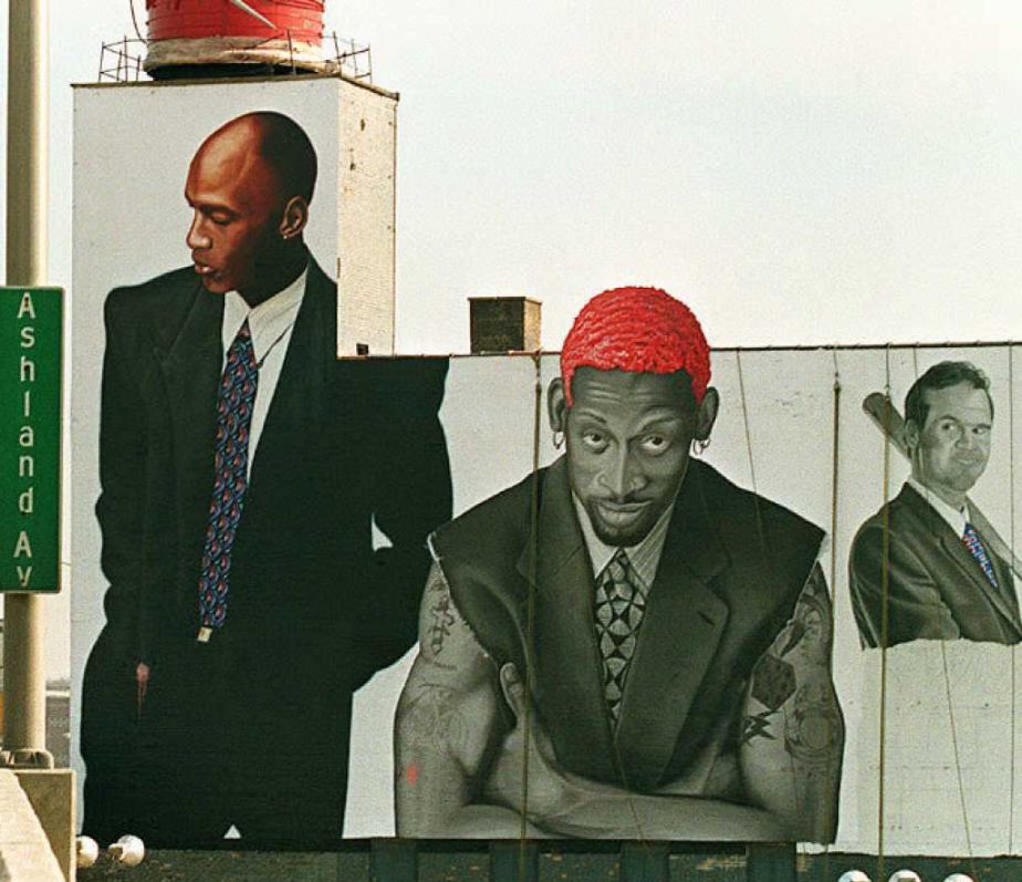 Massive Dennis Rodman Mural Upset Teammates and Disrupted Chicago ...