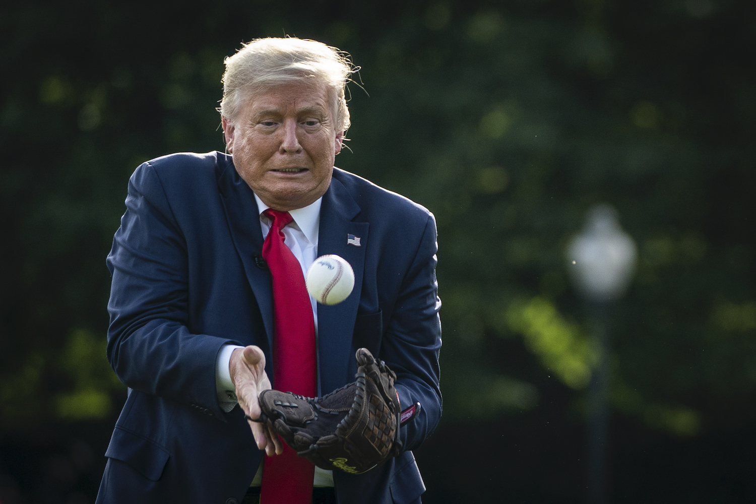 The Embarrassing Reasons President Trump Backed Out of Throwing First ...