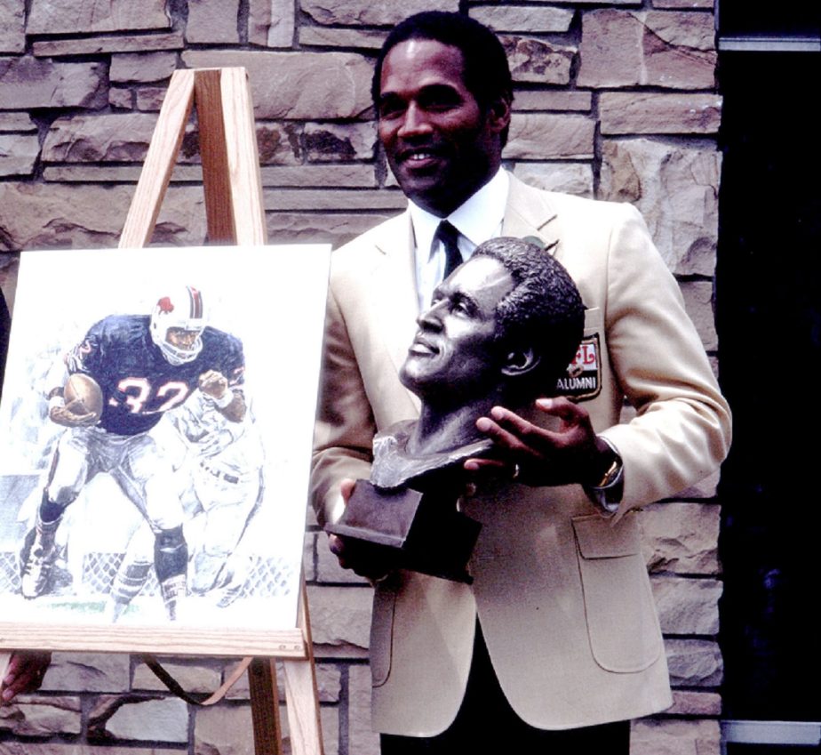 How O.J. Simpson's Hall of Fame Bust Ended Up on a Cleveland Interstate