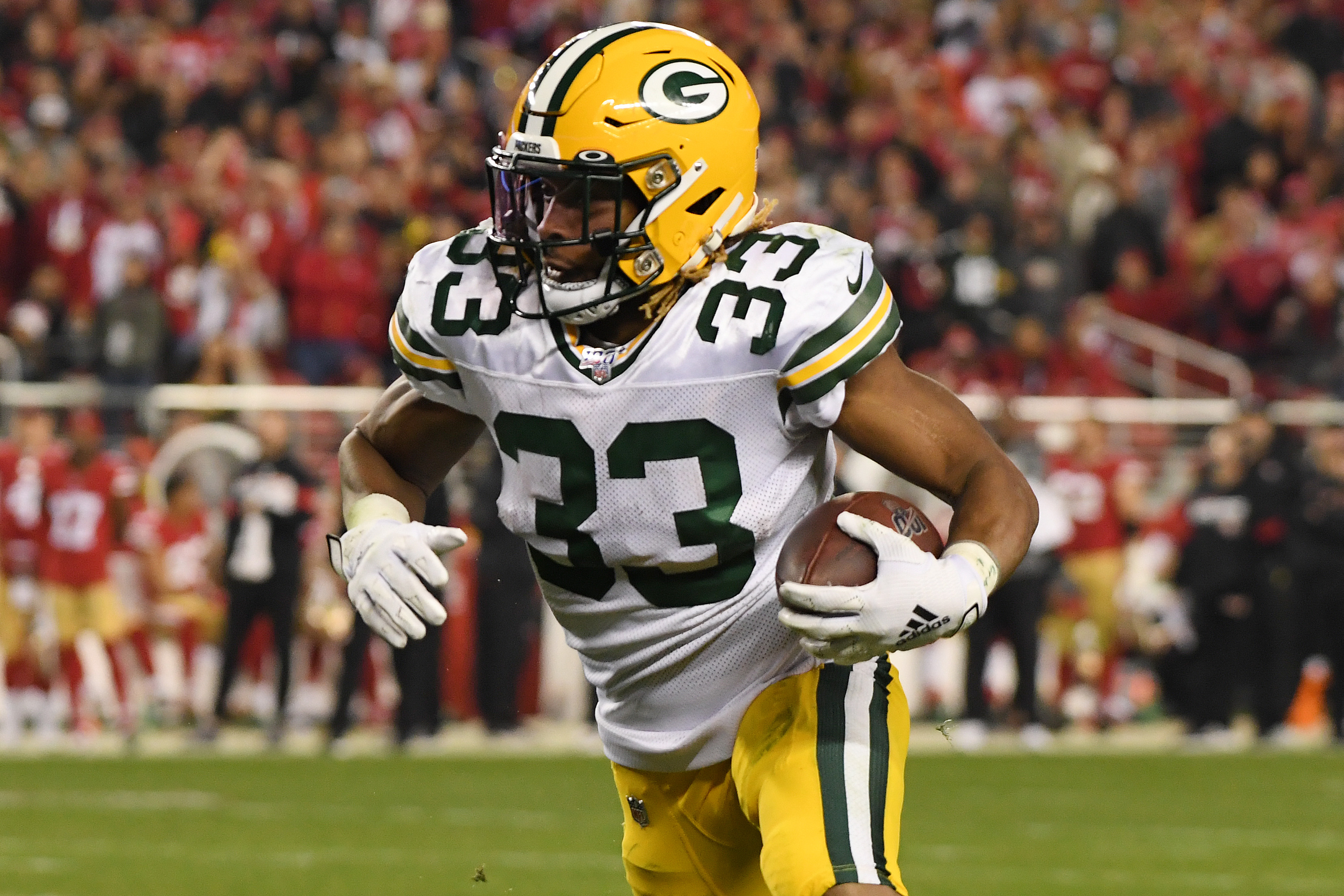 Aaron Jones Confirms Some Good News Regarding His Future in Green Bay