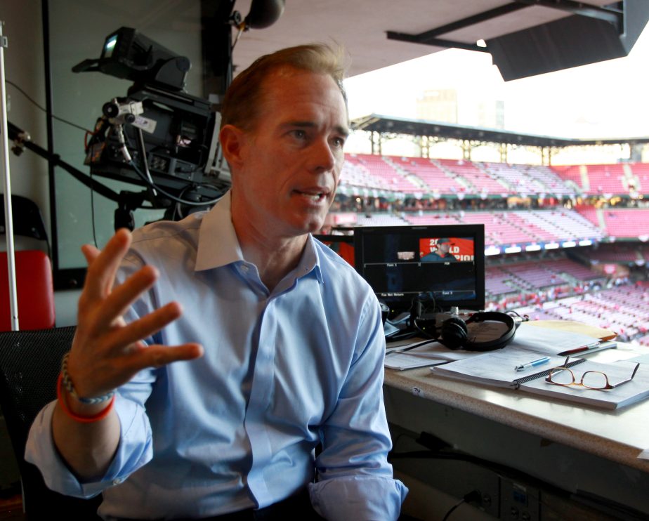 Joe Buck Relies on a Simple Technique Handle the Pressure of World ...