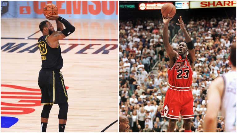 Here's the Real Difference in the NBA Finals Records of Michael Jordan ...