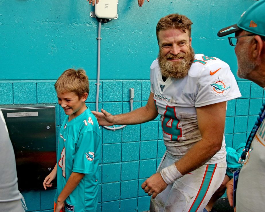 You Won't Believe How Many Kids Dolphins QB Ryan Fitzpatrick Has ...