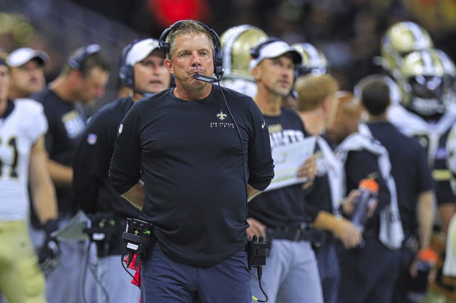 Saints Coach Sean Payton Tried to Sneak Away After Seeing Patrick ...