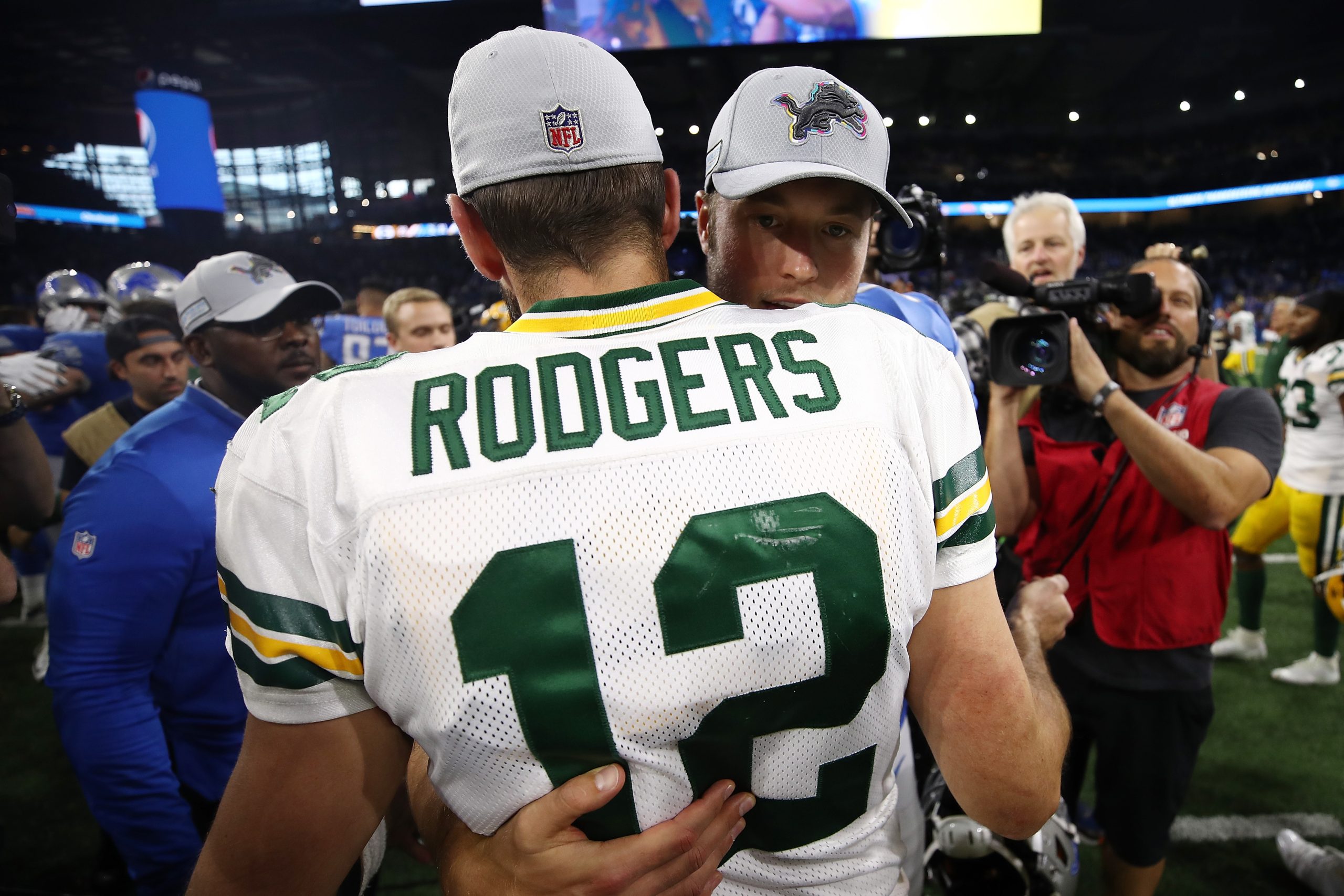 Aaron Rodgers Gave Matthew Stafford the Biggest Compliment Without Saying His Name ...