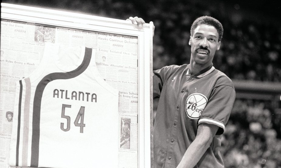 Julius Erving Was Only With the Atlanta Hawks for a Short Time but ...