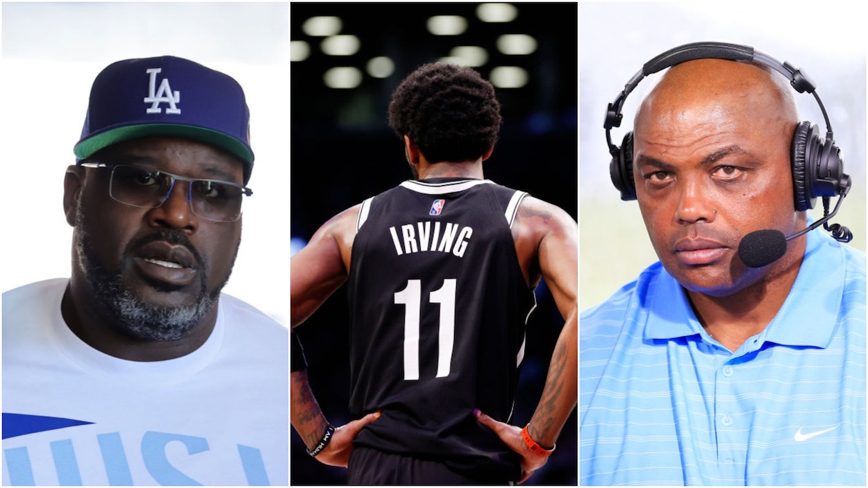 Charles Barkley and Shaquille Have No Time for Kyrie Irving's Middle ...