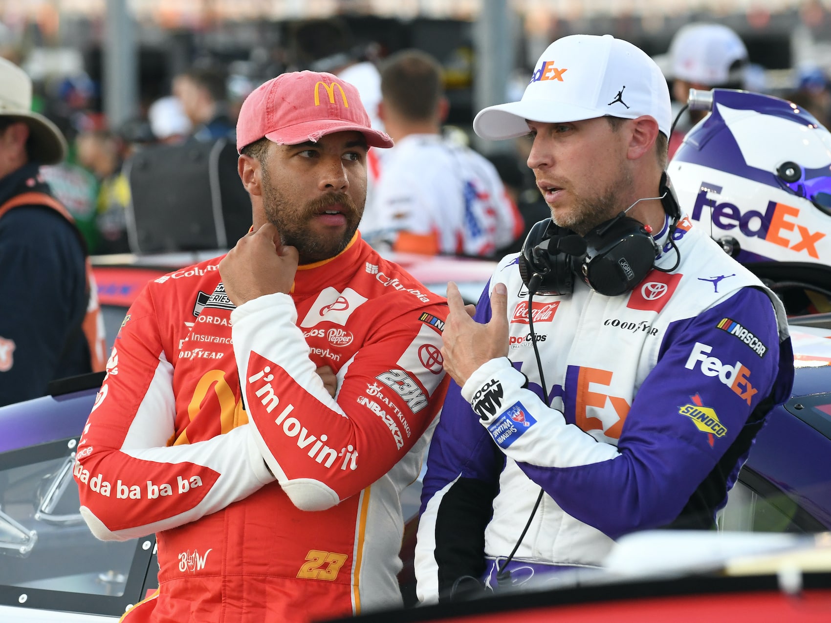 Denny Hamlin Addresses Bubba Wallace Behavior at Vegas, Including Shame ...