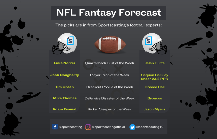 NFL Fantasy Forecast Week 6: Busts, Breakouts, Sleepers, and More ...