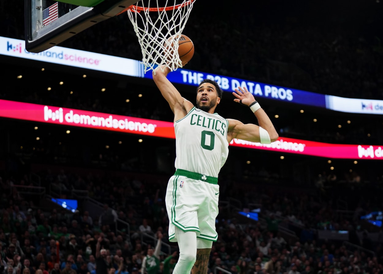 Jayson Tatum Has Kevin Garnett's Vote for MVP Jayson Tatum Has Kevin Garnett's Vote for MVP