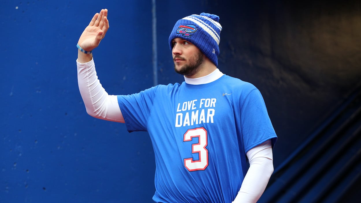 Josh Allen Gets Emotional Explaining 'Spiritual' Moment in Bills Week ...