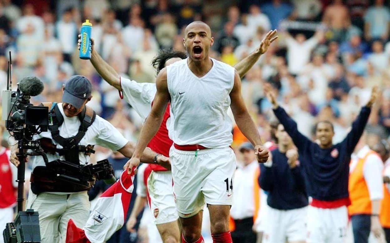 Thierry Henry Celebration