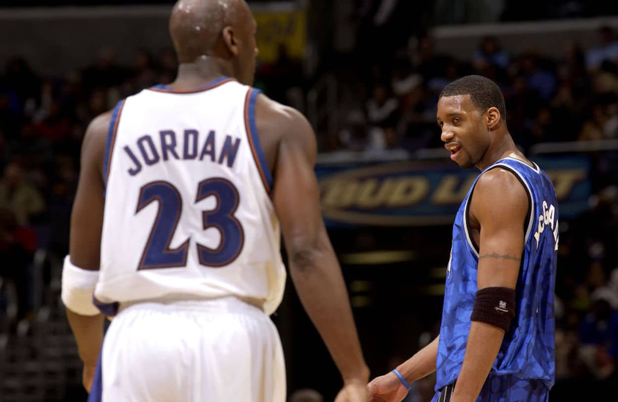 Tracy McGrady Vowed to Get Back at Michael Jordan After an Early Meeting - Sportscasting | Pure ...