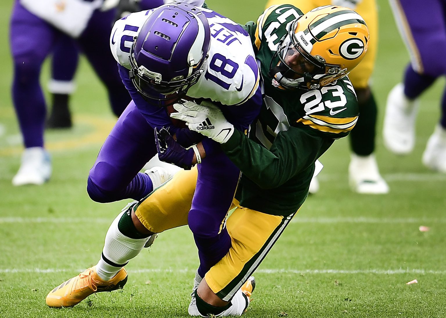 Justin Jefferson Keeps the Fire Burning in Beef With Jaire Alexander ...