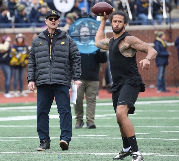 Jim Harbaugh Offers Colin Kaepernick A Job With Chargers