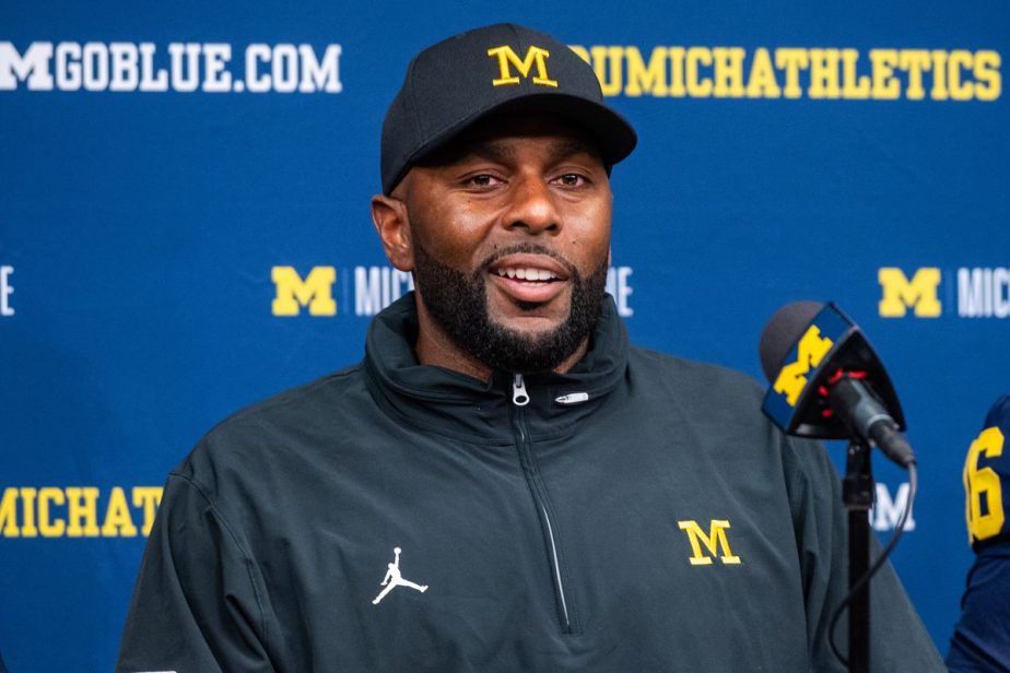 Michigan Football Coach Sherrone Moore Doesn't Have a Contract