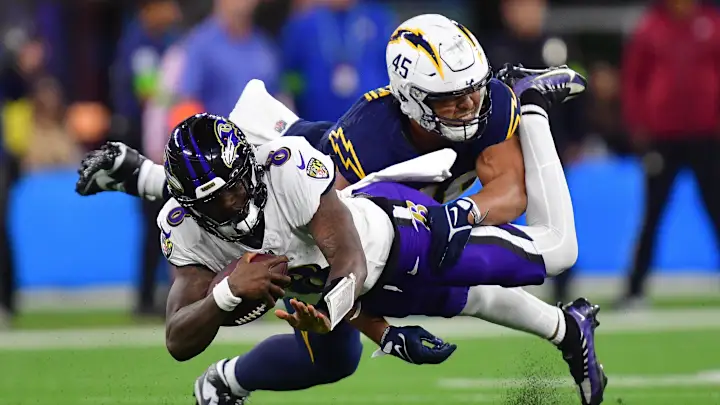 Ravens vs. Chargers Picks, Predictions, & Best Player Prop Bets