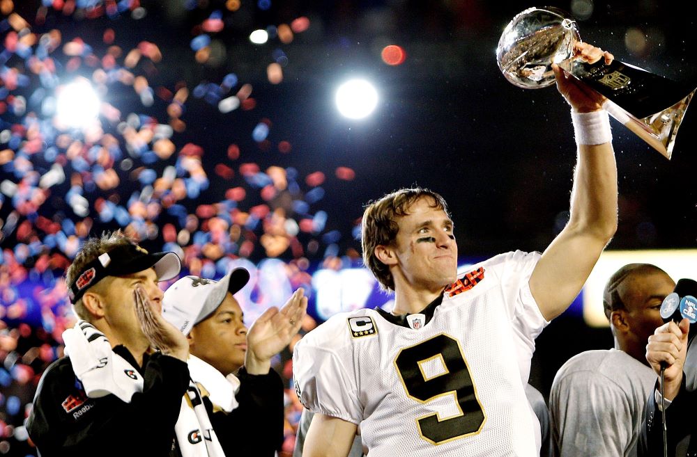 Super Bowl MVP Drew Brees Explains Andy Roddick Relationship