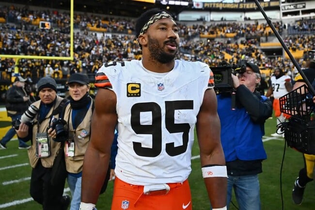 The Cleveland Browns Respond To Myles Garrett's Trade Request
