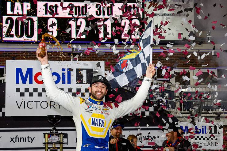 Exhibition or Not, Chase Elliott Thankful To Start 2025 With a Win