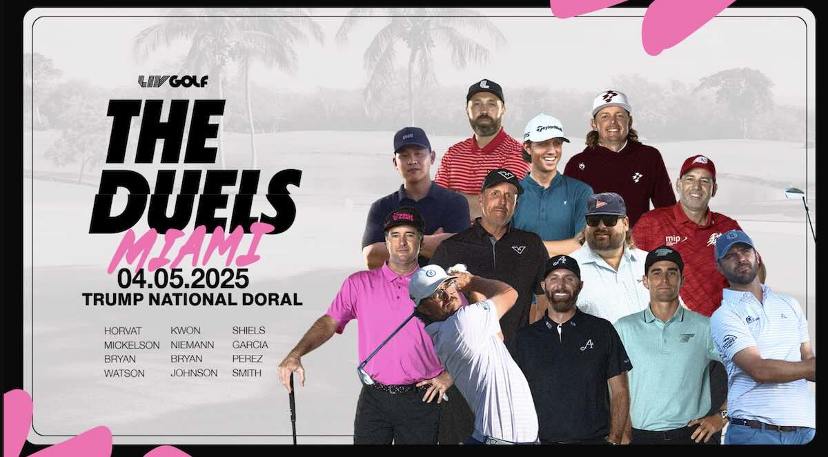 LIV Golf The Duels: Miami Teams, Format, Purse, & How To Watch
