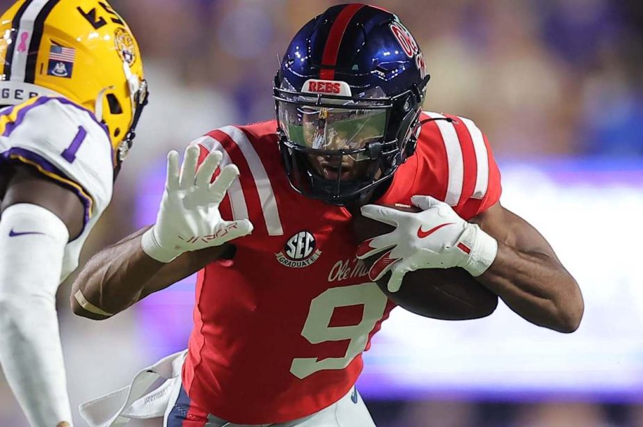 Chicago Bears Host Pre-Draft Visit With Ole Miss WR Tre Harris