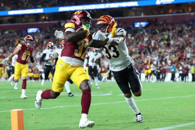 Commanders RB Depth Chart: Croskey-Merritt Overtakes Robinson Jr.