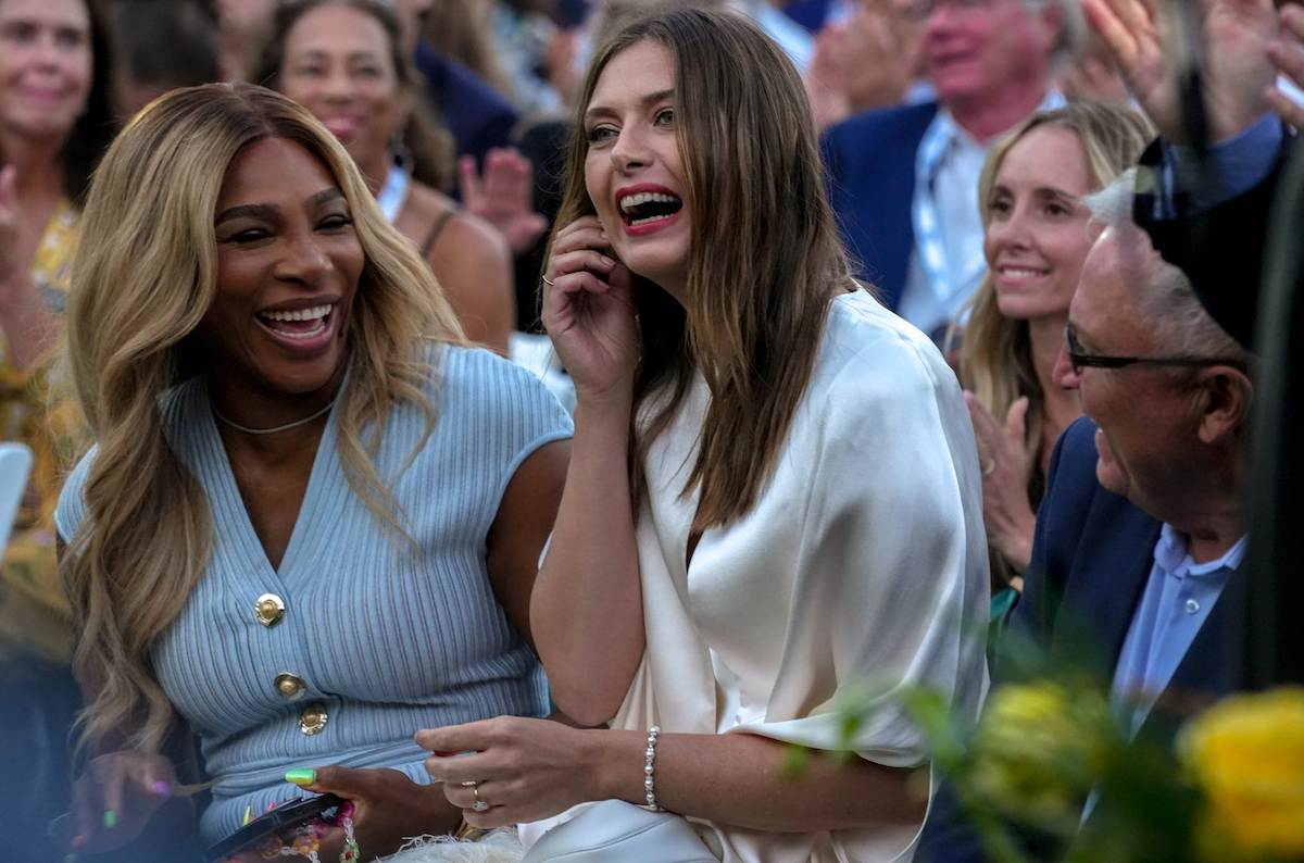 Serena Williams Introduces Maria Sharapova Into Tennis Hall Of Fame ...