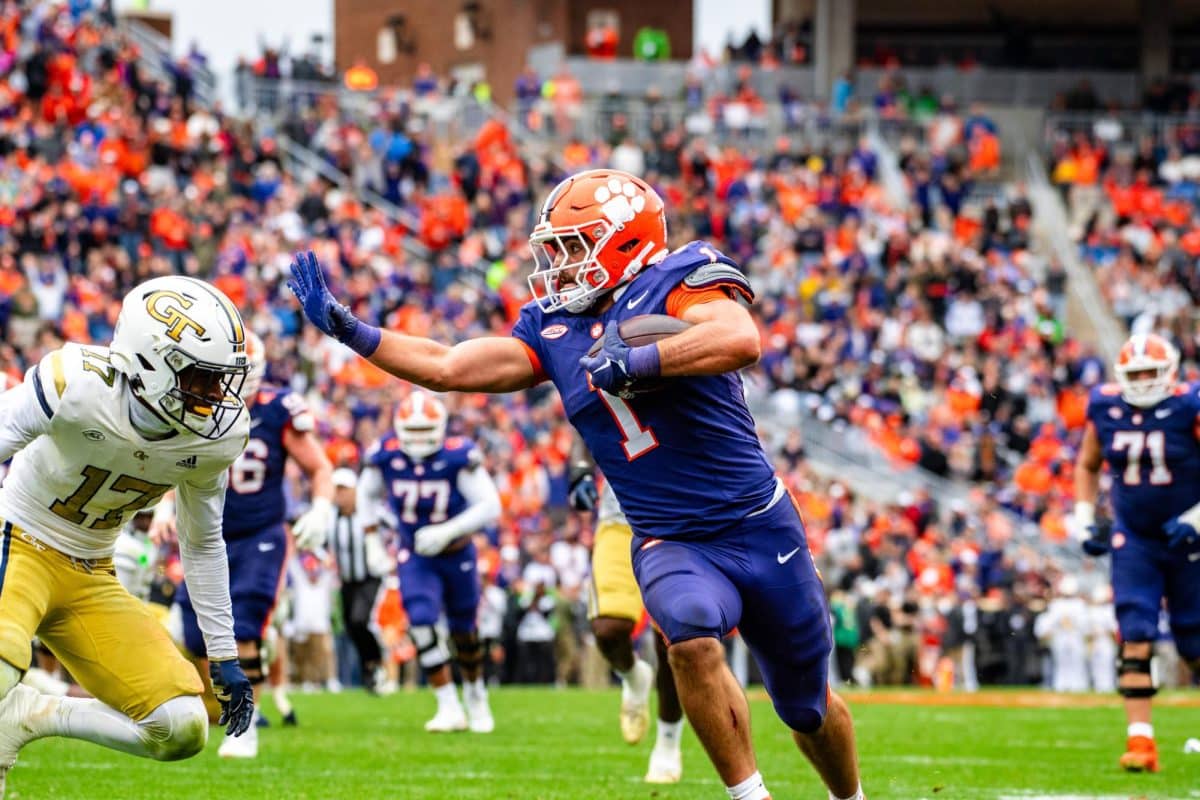 College Football Same Game Parlay: Clemson vs. Georgia Tech