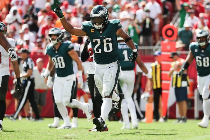 Philadelphia Eagles Add Saquon Barkley To Injury Report