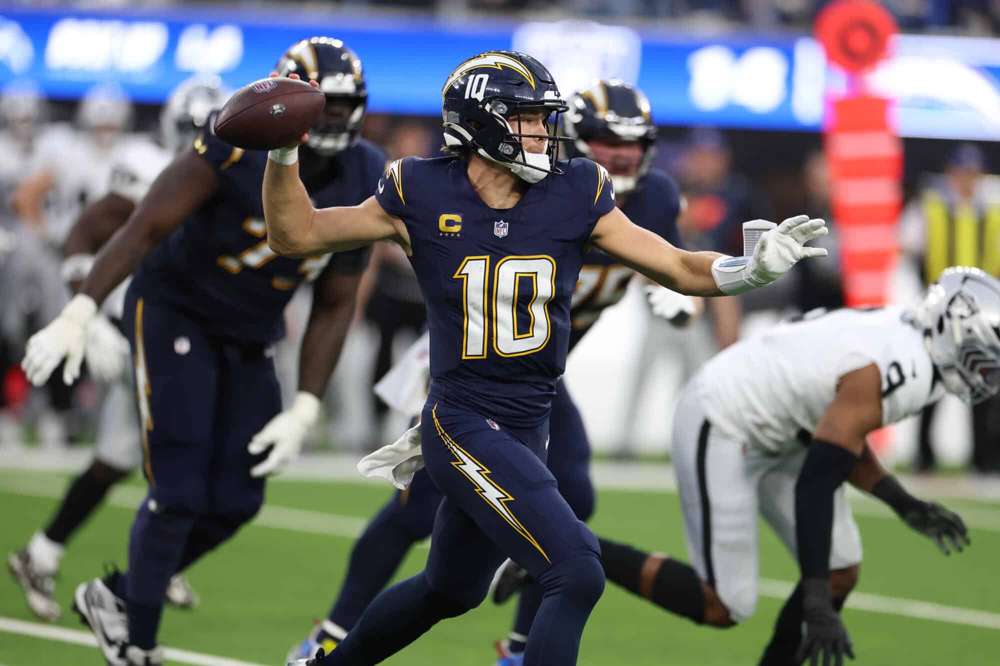 Justin Herbert to have surgery on broken hand, Chargers weighing his ...